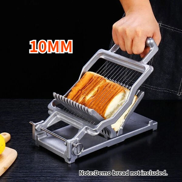 STAINLESS STEEL TOAST Commercial Bread Slicer Cheese Cutting Machine ...