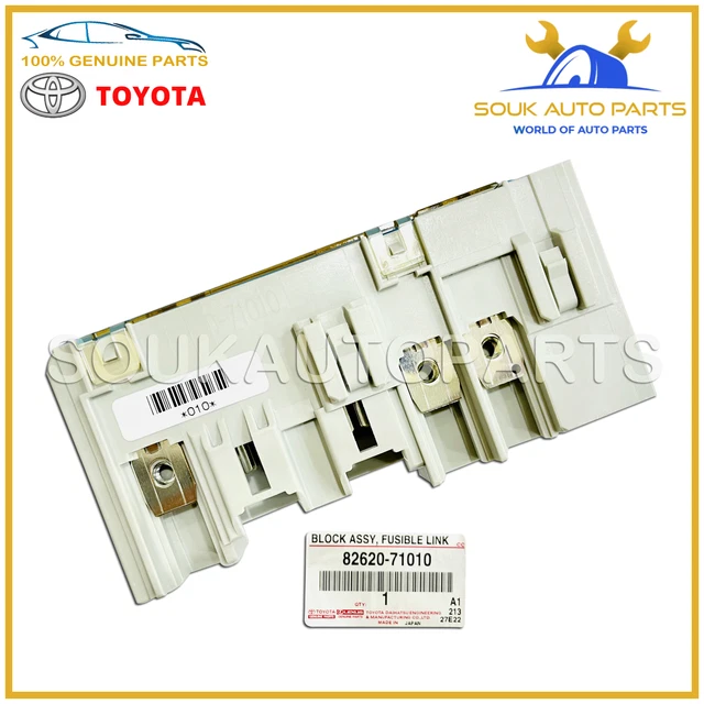 82620-71010 TOYOTA GENUINE Fusible Link Block Assy 8262071010 OEM £28. ...