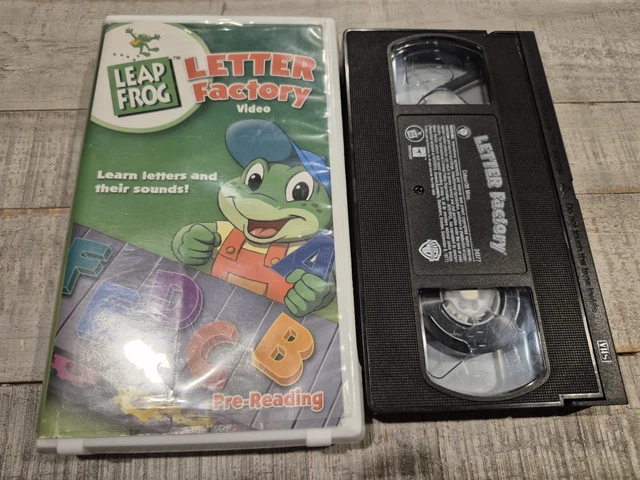 LEAP FROG: LETTER Factory (VHS, 2003) $25.50 - PicClick CA