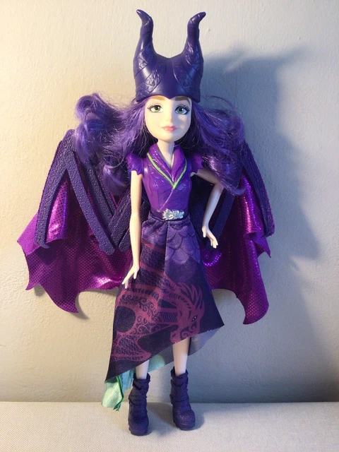 DISNEY'S DESCENDANTS 3 Mal Dragon Queen Doll with Expanding Wings And ...