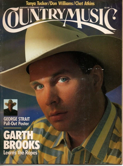 COUNTRY MUSIC MAGAZINE Jan/Feb 1991 Garth Brooks Tanya Tucker CMSA ...