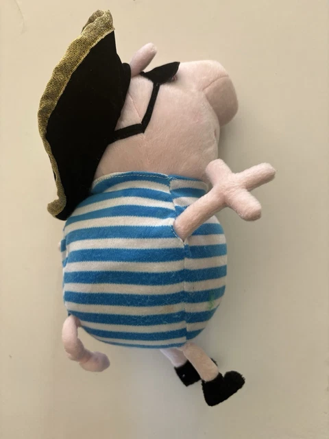 TALKING GEORGE PIG Plush Pirate Soft Toy £6.50 - PicClick UK