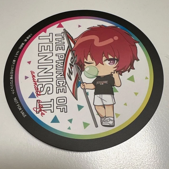NUOVO THE PRINCE Of Tennis Tenipuri Anime Cafe Animate Bonus Coaster ...