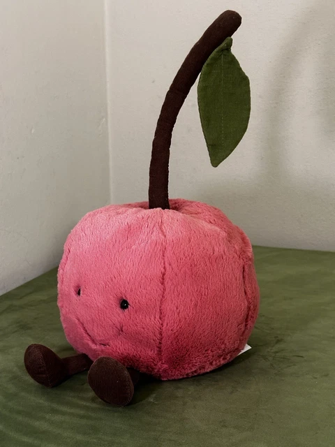 JELLYCAT AMUSABLE CHERRY BNWOT £124.00 - PicClick UK