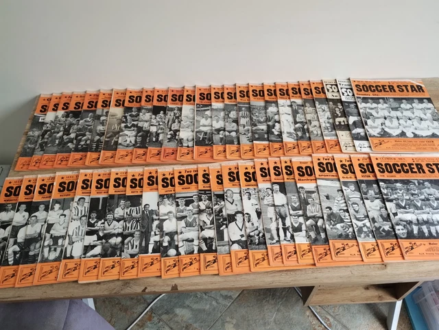 SOCCER STAR FOOTBALL magazines 1959/60 complete season 48 number great ...