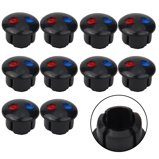 TAP INTERFACE 10-PIECE Cooling and Hot Water Shield Red and Blue £7.81 ...