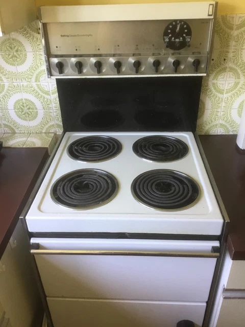 VINTAGE ELECTRIC COOKER, Belling Classic Double Eighty £10.00 - PicClick UK
