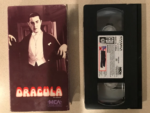 DRACULA (VHS, 1985) Bela Lugosi, Helen Chandler £9.06 - PicClick UK