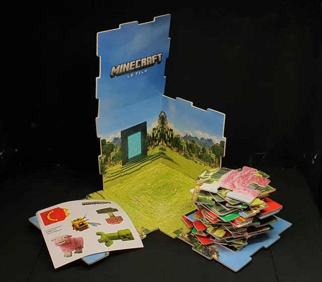 MCDONALD'S FRANCE EXLUSIVE Minecraft Movie Puzzle With All Parts And ...