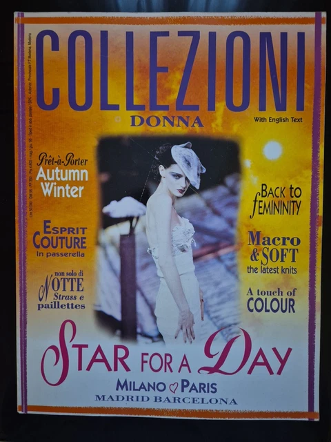 COLLEZIONI RIVISTA MODA Fashion Magazine Pret a Porter EUR 30,00 ...
