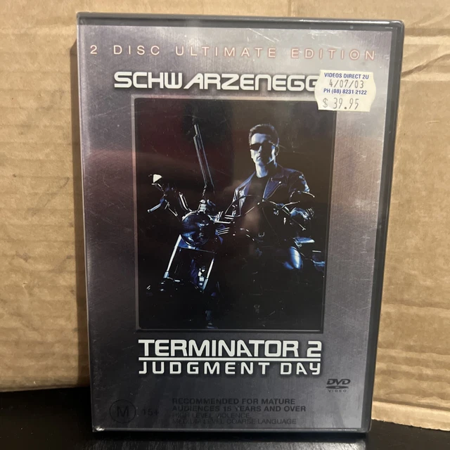 TERMINATOR 2 - Judgment Day (DVD, 1991 - 2 Disc) Ultimate Edition - New ...