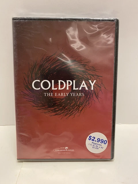 COLDPLAY THE EARLY Years SCELLÉ BRÉSIL DVD 2000 Live Parachutes jaune ...