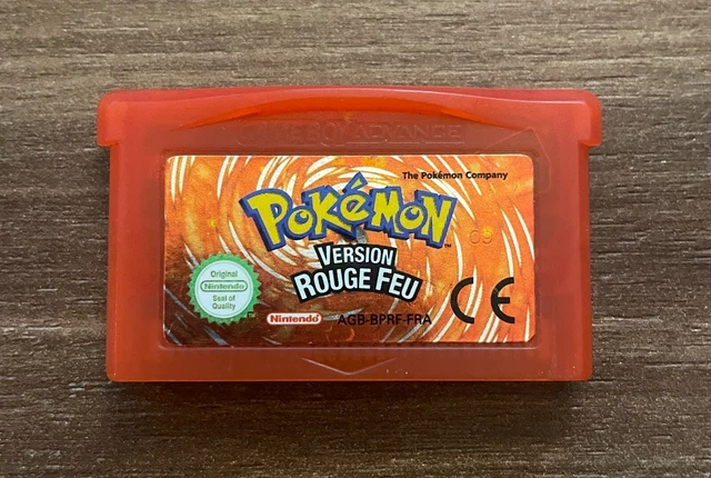 POKÉMON ROUGE FEU Game Boy Advance Nintendo EUR 89,90 - PicClick FR