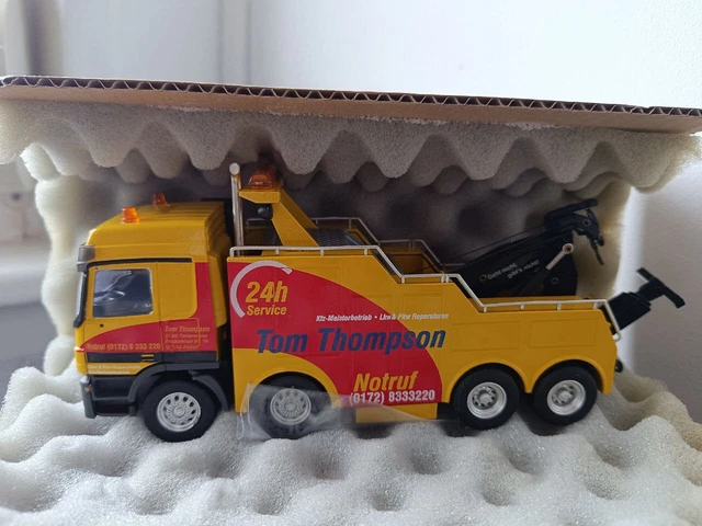 MERCEDES BENZ ACTROS dépanneuse Tom Thompson - Conrad 40142/04 EUR 165 ...