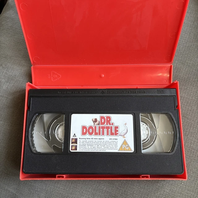DR DOLITTLE, VHS PAL Video, 1998 Comedy, Eddie Murphy, PG, Great ...