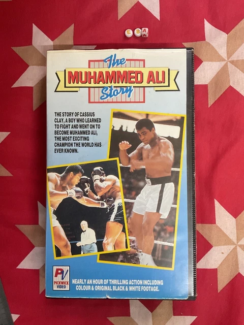 THE MUHAMMAD ALI Story, Rare Vintage VHS Film, Boxing, Screen Legends £ ...