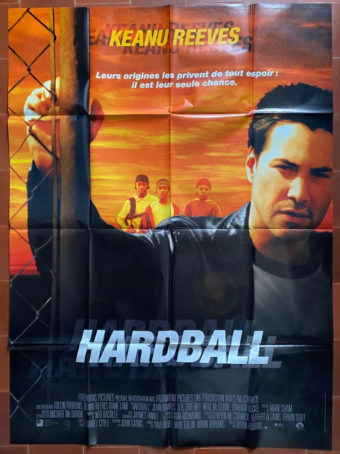 AFFICHE HARDBALL Brian ROBBINS Keanu REEVES M.JORDAN Baseball 120x160cm EUR 10,00 - PicClick FR