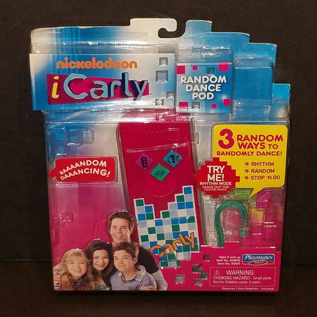 NICKELODEON ICARLY RANDOM Dance Pod Music Remote Control 2009 Playmates ...