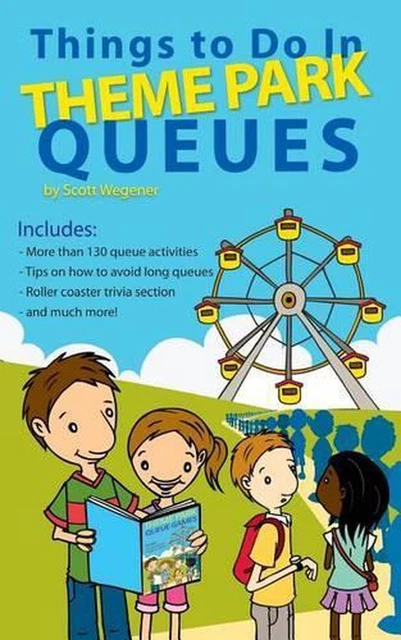 THINGS TO DO In Theme Park Queues by Scott Wegener (English) Paperback ...