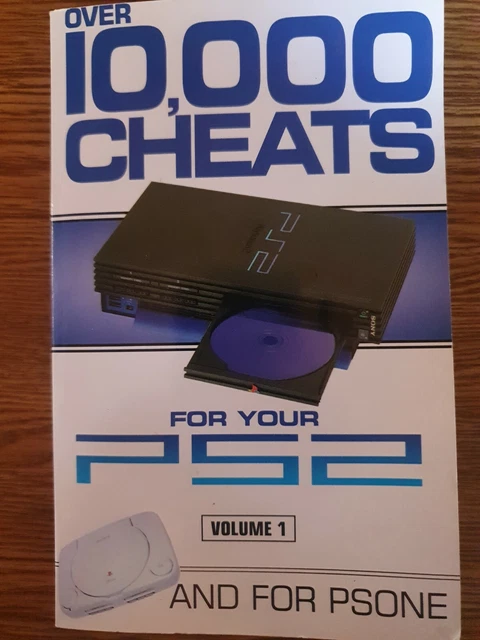 PLAYSTATION CHEAT BOOK for PS1 and PS2. 10,000 cheats. Vol 1 £1.99 ...