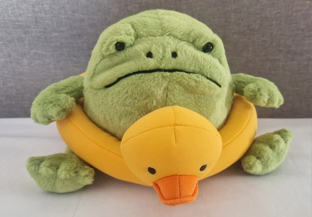 JELLYCAT RICKY RAINFROG In Rubber Ring. From Genuine Stockist. BNWT £57 ...