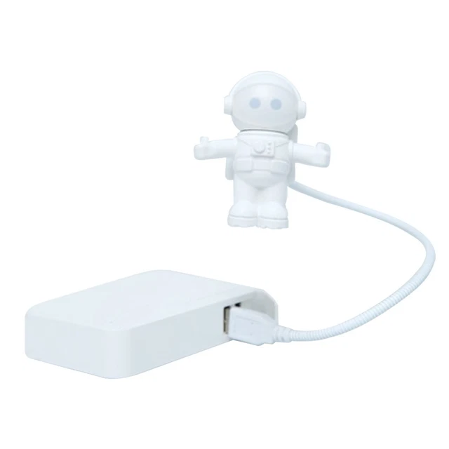 USB NIGHT LIGHT Child Baby Astronaut Led Lamp beside Lights Space Man ...