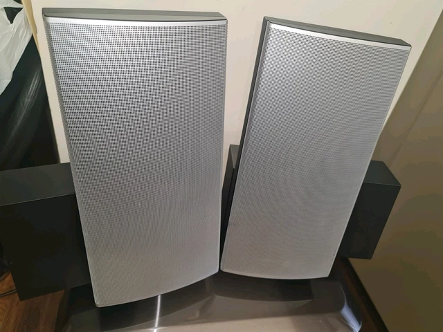 BANG OLUFSEN BEOLAB 2500 Active Speakers In Gray Metal Fret Mkii ...