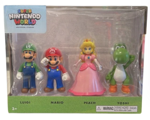 UNIVERSAL STUDIOS SUPER nintendo le Monde Luigi Mario Figurine Set Neuf Avec Tag EUR 68,56 ...