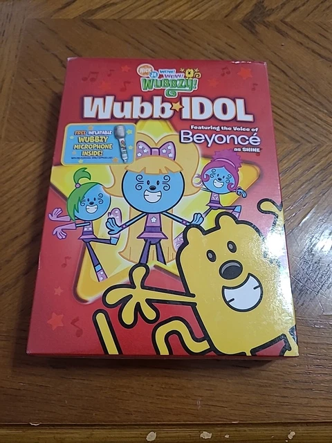 WOW WOW WUBBZY WUBB IDOL DVD + Inflatable Microphone - Beyonce as Shine ...