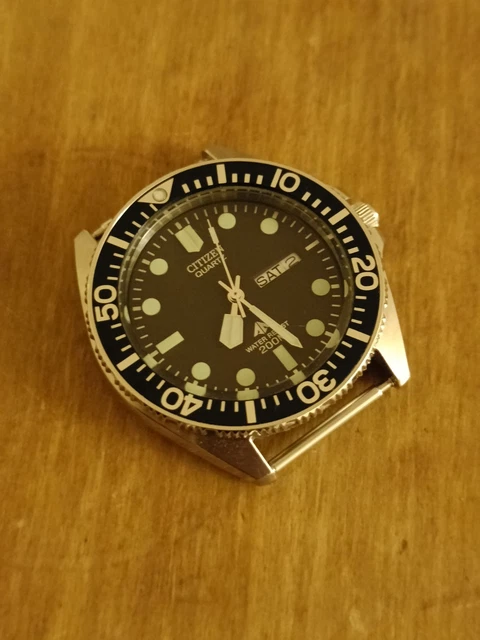 CITIZEN PROMASTER QUARTZ Big Paddle Dive Watch £119.53 - PicClick UK