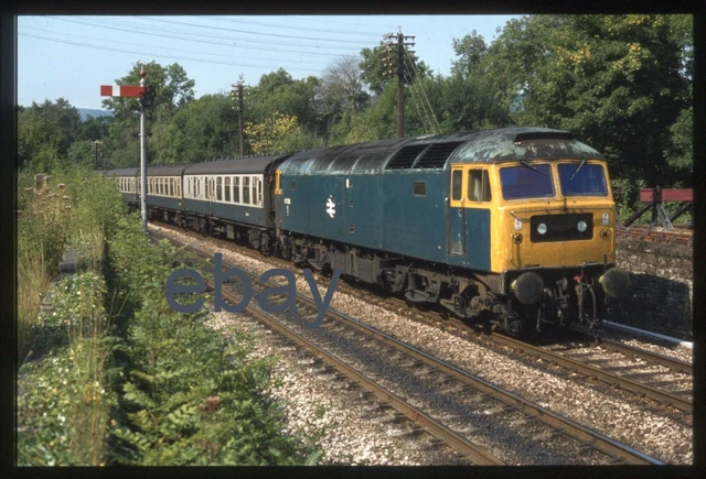 ORIGINAL 35MM SLIDE - Class 47/0 - 47028 near Bodmin Road station 5.79 ...