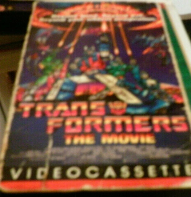 TRANSFORMERS THE MOVIE animated VHS $19.99 - PicClick CA