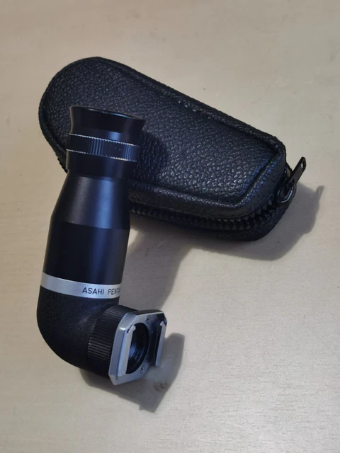 PENTAX RIGHT ANGLED Viewfinder with Leather Case £10.80 - PicClick UK