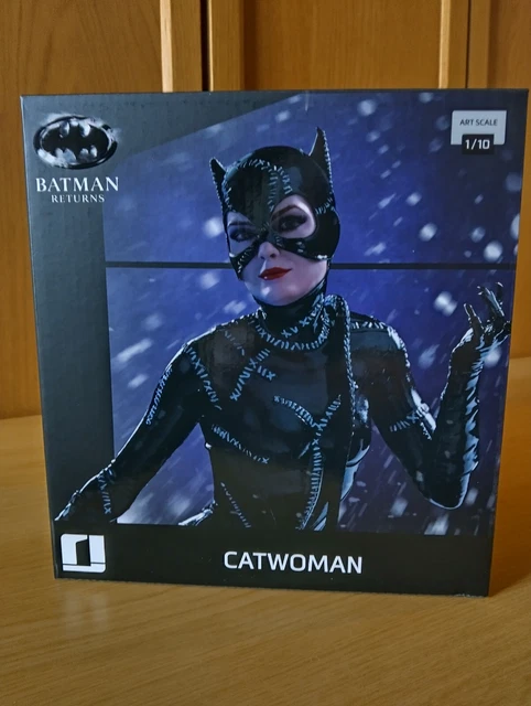 IRON STUDIOS BATMAN Returns Catwoman (Michelle Pfeiffer) 1/10 Scale Statue DC £180.00 - PicClick UK