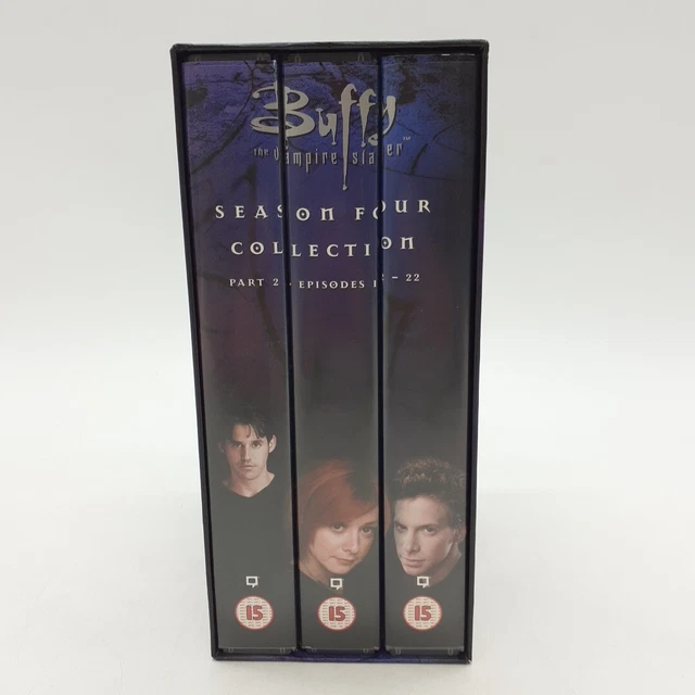 BUFFY THE VAMPIRE Slayer VHS Box Set, Season 4, Part 2, Episodes 12-22 ...