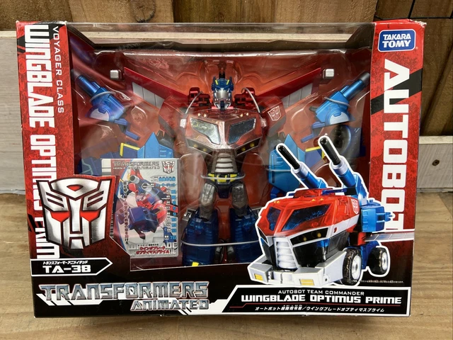 TAKARATOMY TRANSFORMERS JAPANESE TA-38 Animated Wingblade optimus prime ...