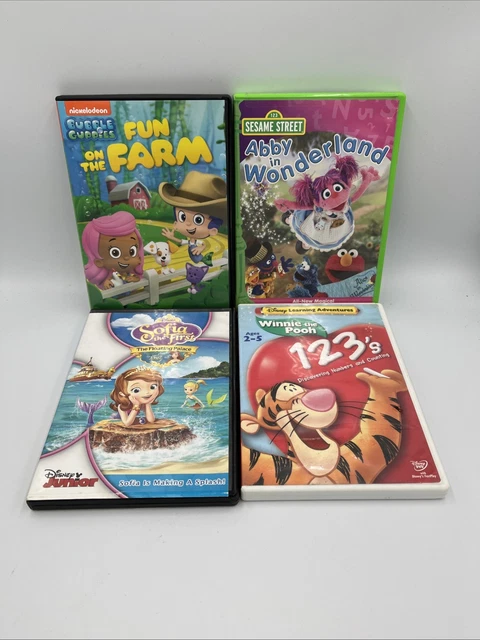 YOUNG KIDS EDUCATIONAL & Entertaining DVD Lot 20 DVDs- Only $1 Each ...