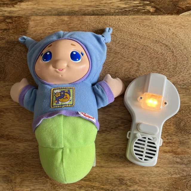 GLOW WORM SOFT Toy Playskool Glo Worm World Light Up / Lullaby Working ...