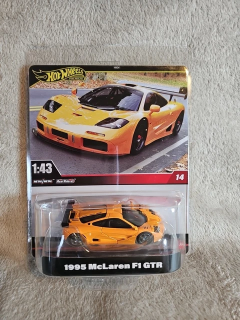HOT WHEELS PREMIUM 1995 McLaren F1 GTR Scales 1:43 - Brand New £5.92 ...