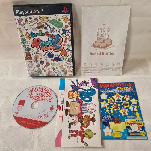PARAPPA THE RAPPER 2: Sony Playstation PS2 NTSC-J Giappone VGC CIB 🙂 UK ...
