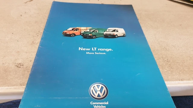 1990S VW VOLKSWAGEN LT Range Vans Sales Brochure £7.82 - PicClick UK