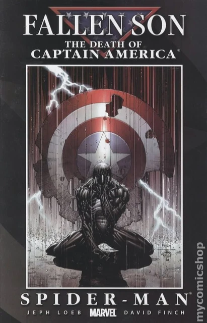 FALLEN SON DEATH of Captain America #4A Finch FN 2007 image stock EUR 2 ...