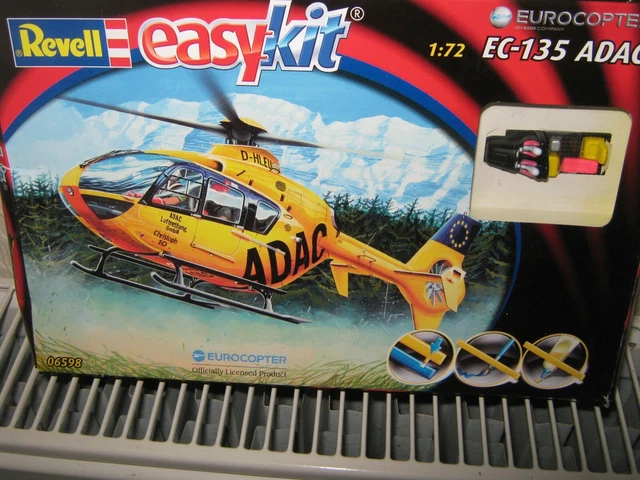 REVELL EASYKIT EUROCOPTER EC-135 ADAC. Scale 1:72. kit sealed. £7.99 ...