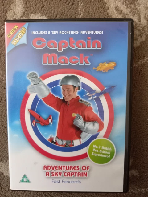 CAPTAIN MACK ADVENTURES Of A Sky Captain Fast Forwards Dvd 8 Episodes ...