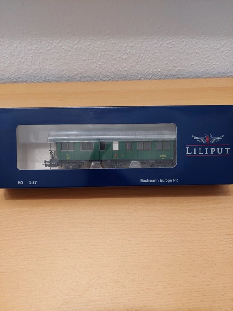LILIPUT L334484 H0 SBB-CFF Oldtimerpersonenwagen 3790 Typ B 3-achsig EUR 39,50 - PicClick DE