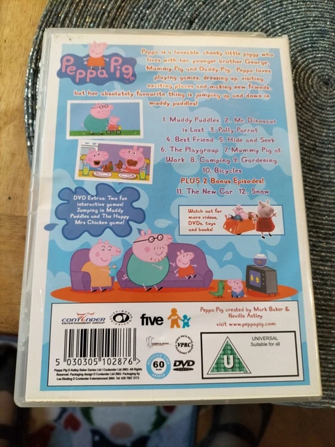 PEPPA PIG - Muddy Puddles And Other Adventures (DVD, 2007) £1.76 ...