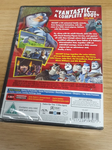 VALIANT DVD (2005) Gary Chapman £4.99 - PicClick UK