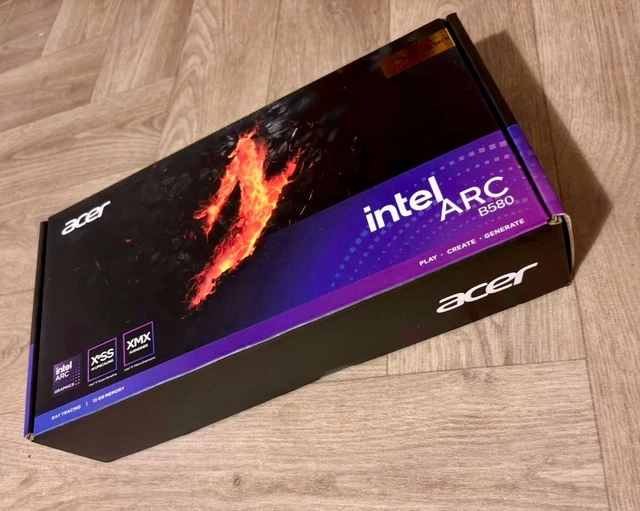 ACER NITRO INTEL Arc B580 OC Arc B580 12 GB GDDR6 Battlemage £208.70 ...