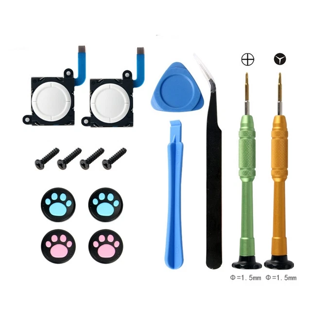 3D-ANALOG-JOYSTICK-REPARATURSATZ FÜR NS Lite Joycon Controller LR ...