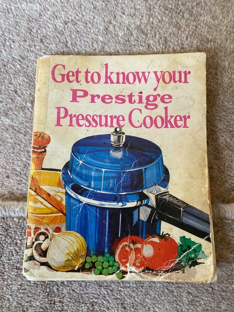 1970S VINTAGE GET To Know Your Prestige Pressure Cooker Manual & Recipe ...